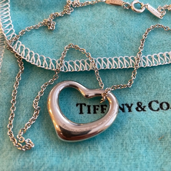 Tiffany & Co. | Jewelry | Tiffany Hart And 6 Inch Chain | Poshmark
